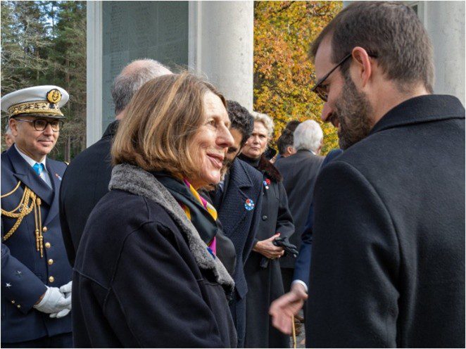 11th November 2024 – Armistice Day French ceremony, Brookwood Military ...